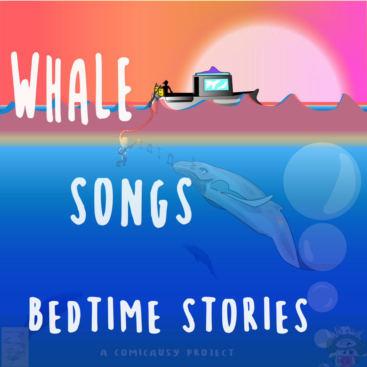 Whale Songs Bedtime Stories | Comicausy | ComicAusy