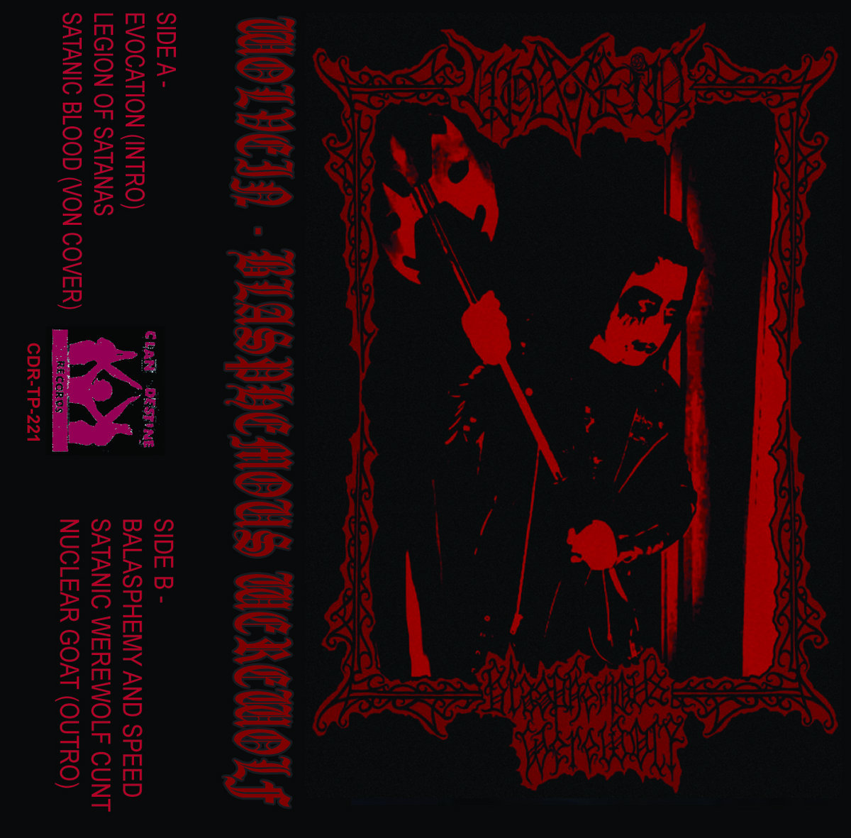 Blasphemous Werewolf | WOLVEIN | Clan Destine Records