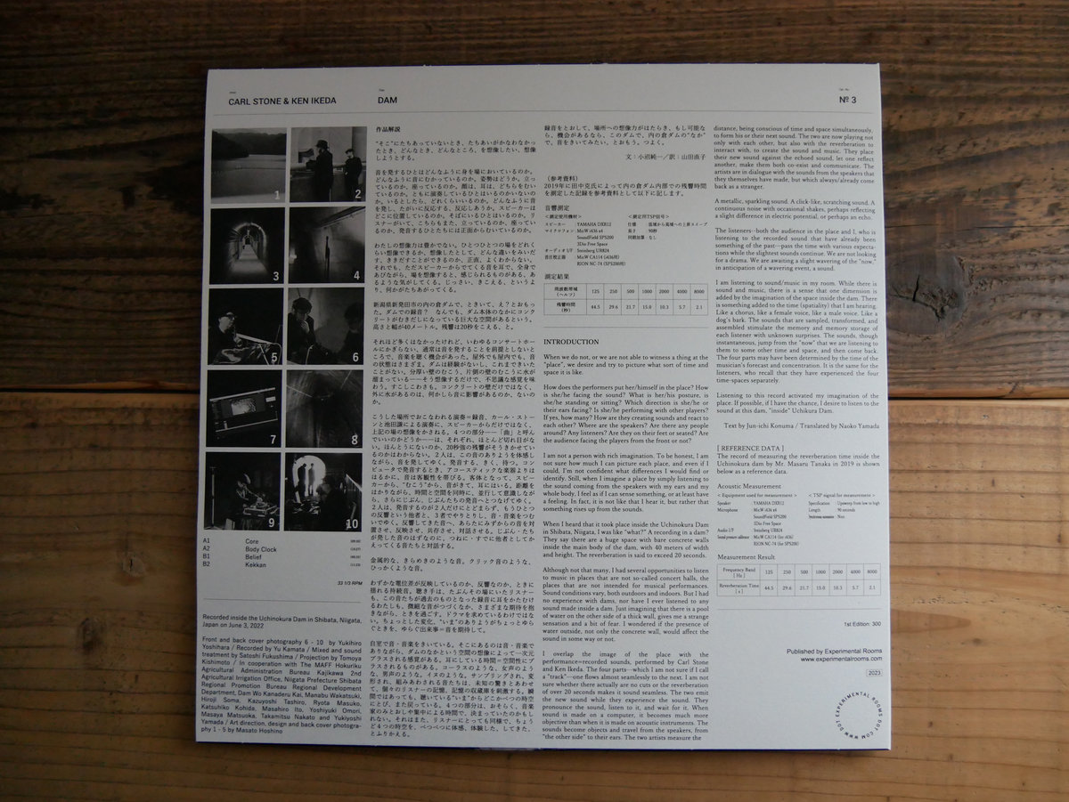DAM | Carl Stone & Ken Ikeda | Experimental Rooms
