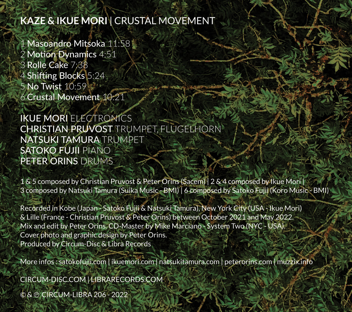 Crustal Movement | Kaze & Ikue Mori | Kaze