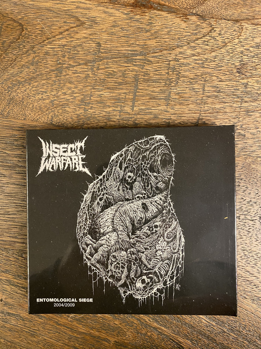 Insect Warfare “entomological siege 2004/2009” dbl cd/dvd | RFL RECORDS