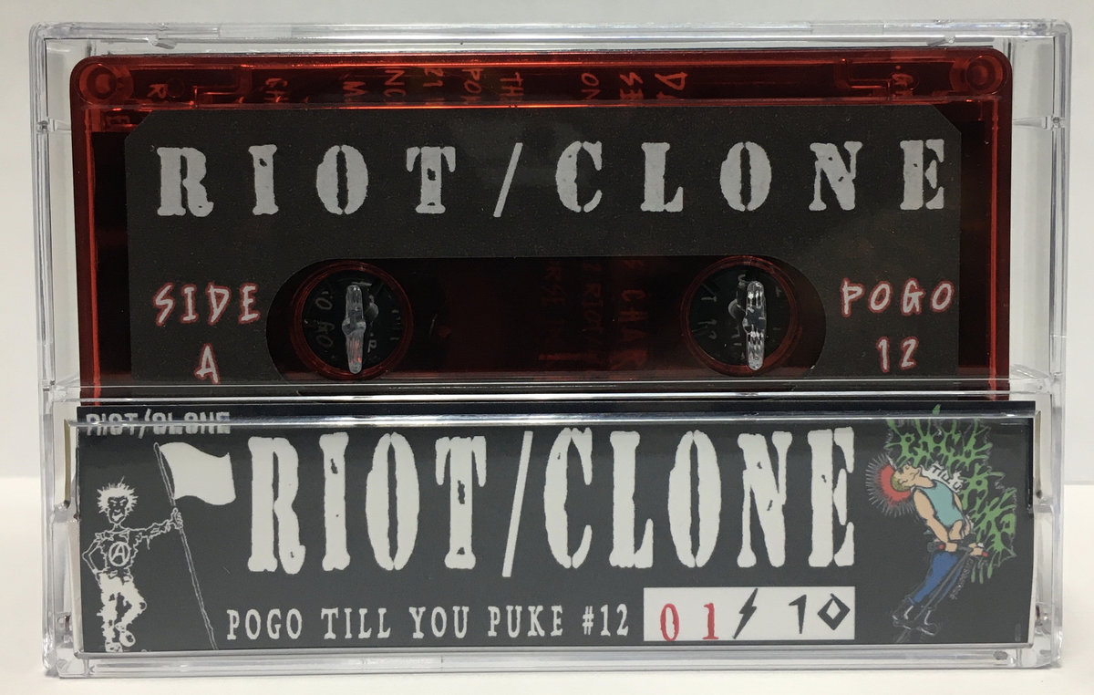 Riot/Clone - Live In Kingston U.K. 2003 Cassette POGO 12 | RIOT/CLONE ...