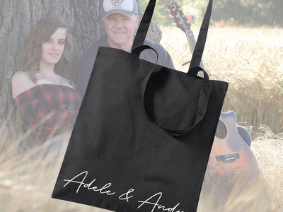 Black Tote Bag | Adele & Andy