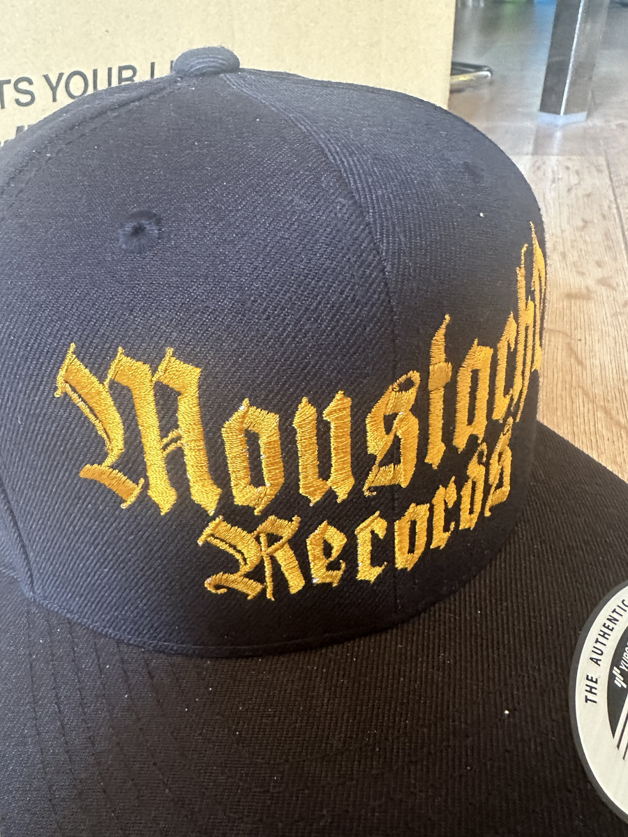 Moustache Records top quality detroit 1976 style snapback yupong ...