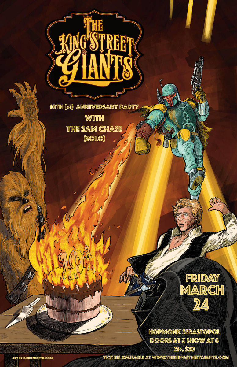 Live at Hopmonk | The King Street Giants