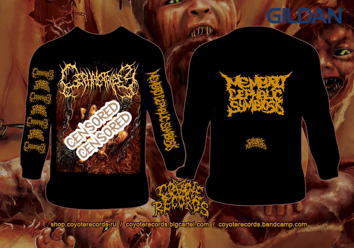 CEPHALOTRIPSY Membro Cephalic Symbiosis Longsleeve | coyoterecords