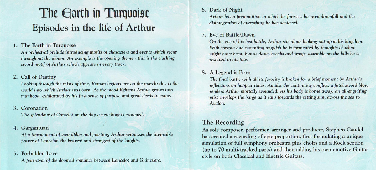 The Earth in Turquoise (Symphonic Prog) | Stephen Caudel