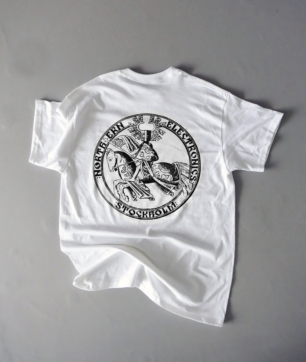 Black on White Northern Electronics T-Shirt | Northern Electronics