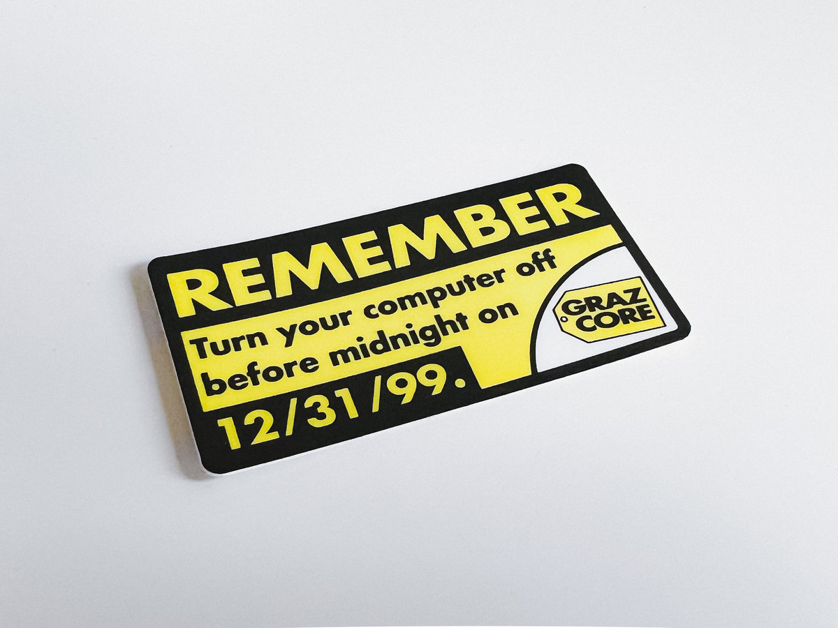 Remember Y2K Sticker | Graz