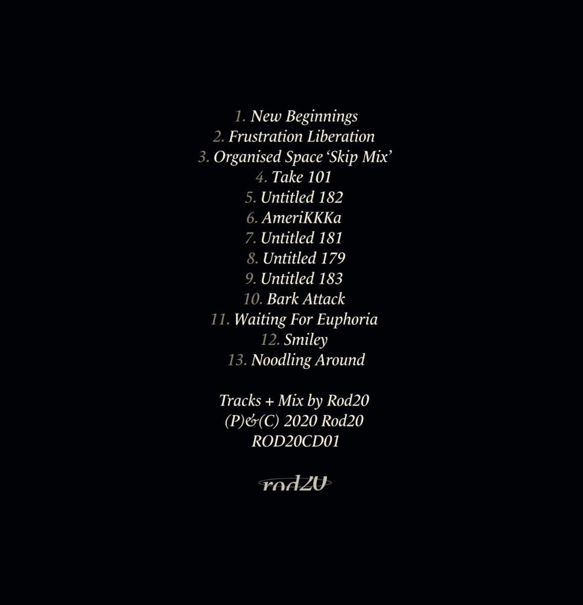 Rod20 In The Mix (Rod20 CD01) | Rod20 | ROD