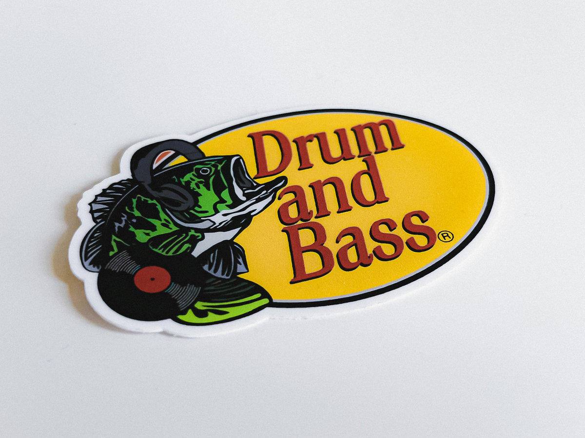 Drum and Bass Pro Sticker | Graz