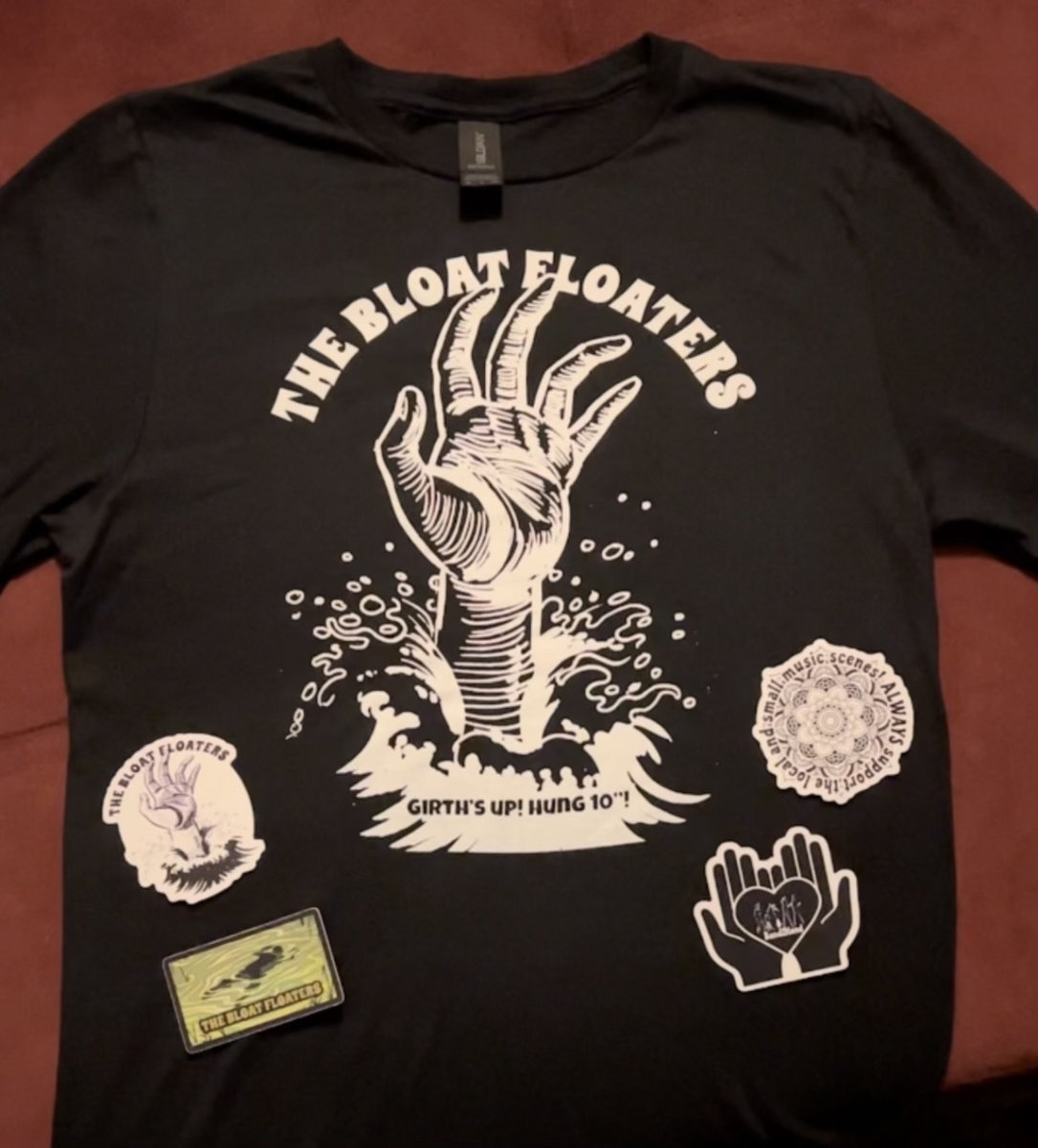 Bloat Floaters "Girth's Up!" Logo Tee | The Bloat Floaters