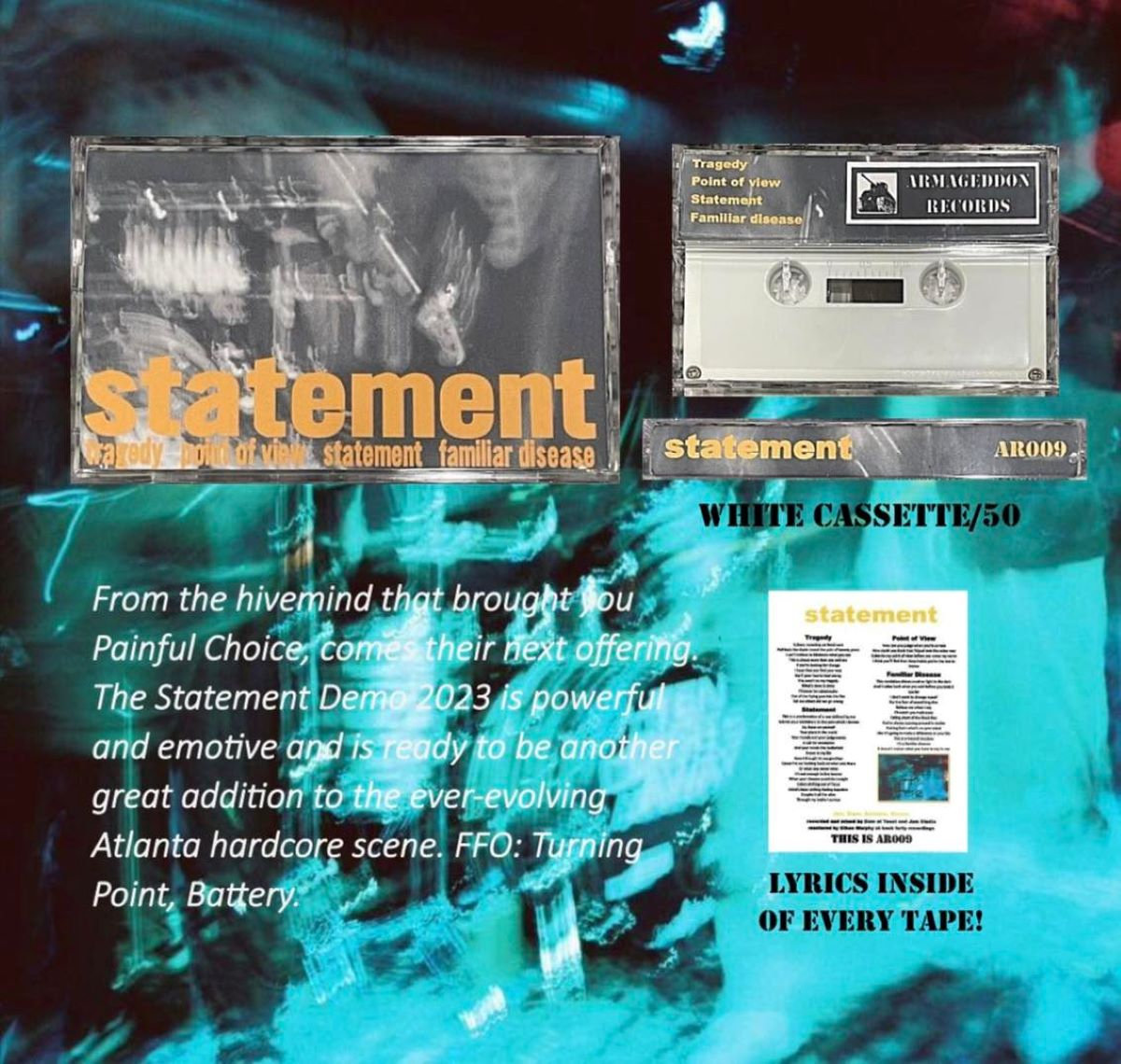 AR009 Statement Demo | Statement