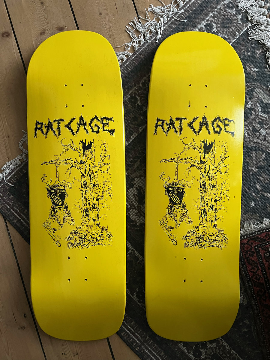 RAT CAGE SKATE DECK (8.5 STANDARD) *PRE ORDER* | Rat Cage