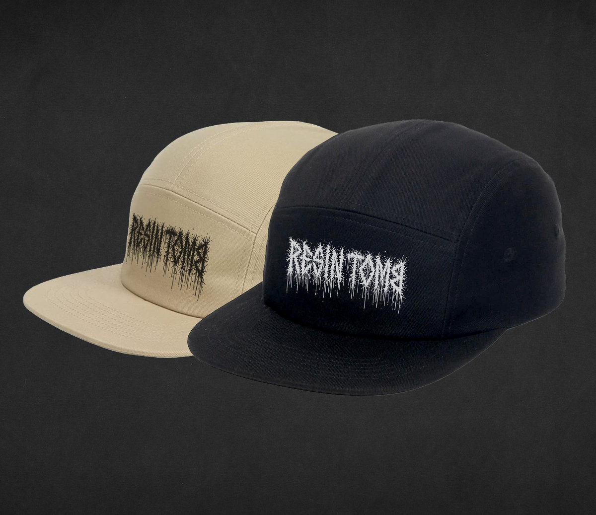 'Logo' 5 Panel Hat | Resin Tomb