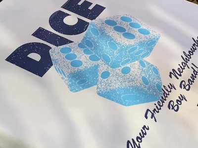 WHITE DICE TEE | DICE