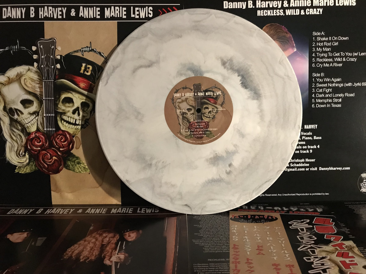 Reckless, Wild & Crazy (LP) | Danny B. Harvey & Annie Marie Lewis ...