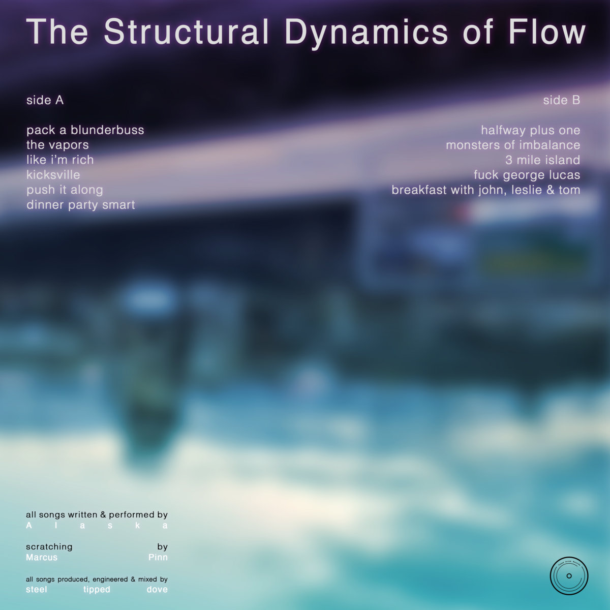 The Structural Dynamics of Flow | Alaska & steel tipped dove | Alaska