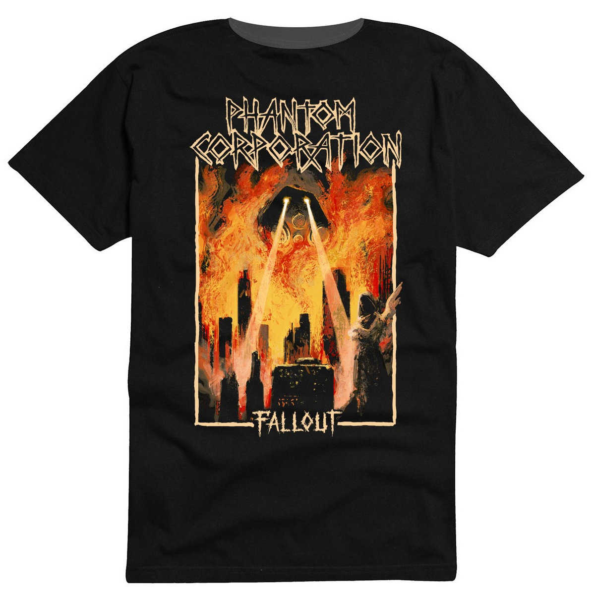 T-Shirt "Fallout" album cover | Phantom Corporation