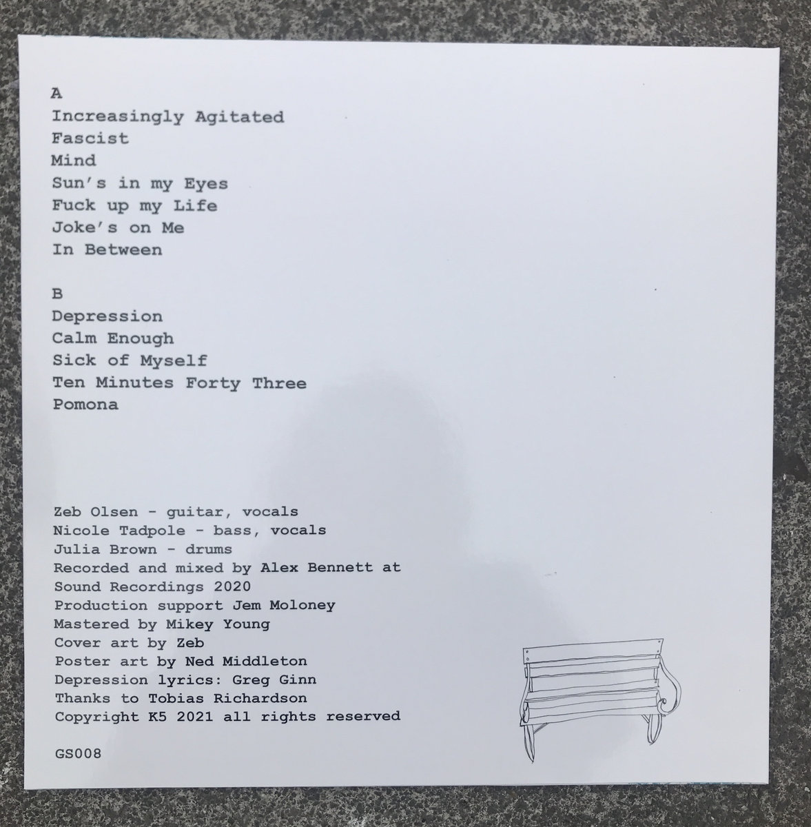 Pomona | K5 | Garden Seat