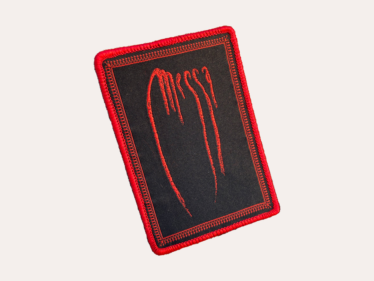 PATCH Woven Black/Red | Messa
