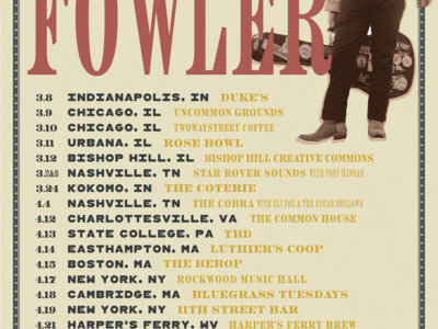 Tour Poster | Noah G. Fowler