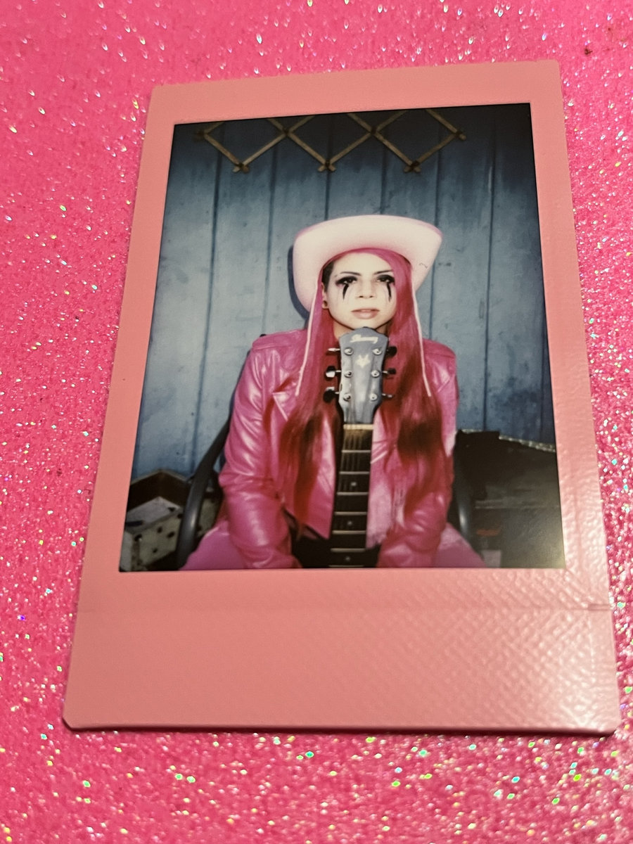 Polaroids Set: Pink Cowgirl with Daisy Rock | Vanilla Sugar
