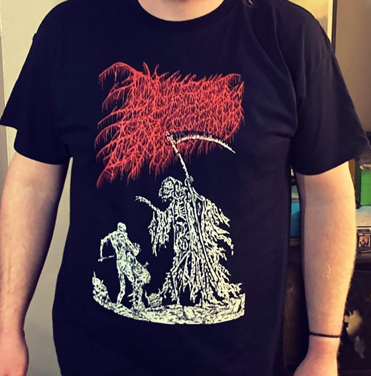 Black Death Short-Sleeve Shirt | Cursed Existence