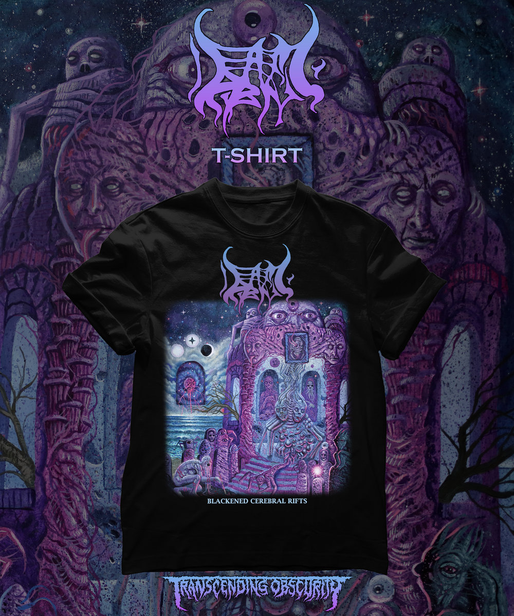 DEAD AND DRIPPING - Blackened Cerebral Rifts Album Artwork T-shirt ...