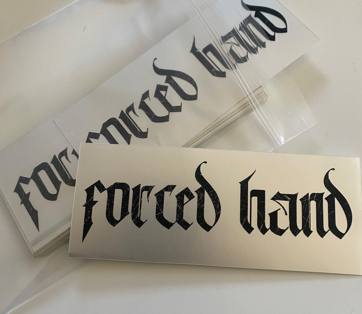 Forced Hand Logo Sticker | Forced Hand