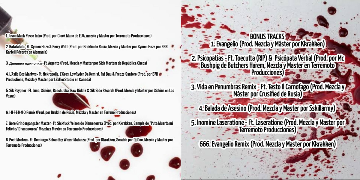 BlooD StorieS | Chapa Blasfemo | CHAPA BLASFEMO