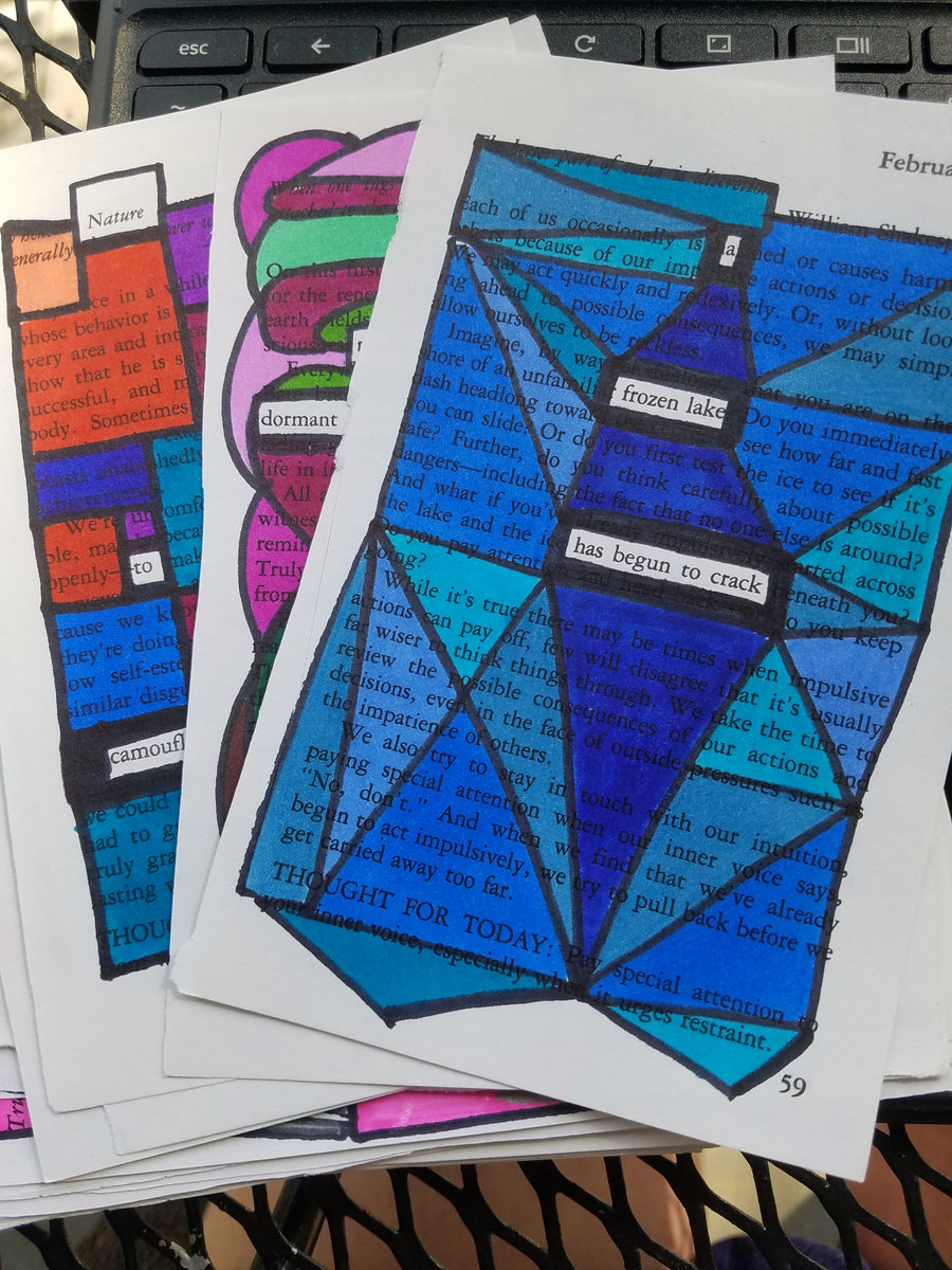 Freedom Is Impossible: original poem-page | Jane Boxall