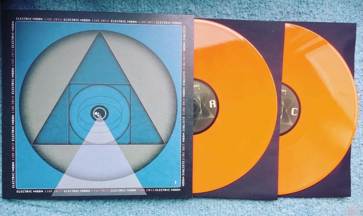 ELECTRIC MOON - live 2012 I 2 LP orange | Electric Moon | echodelickrecords