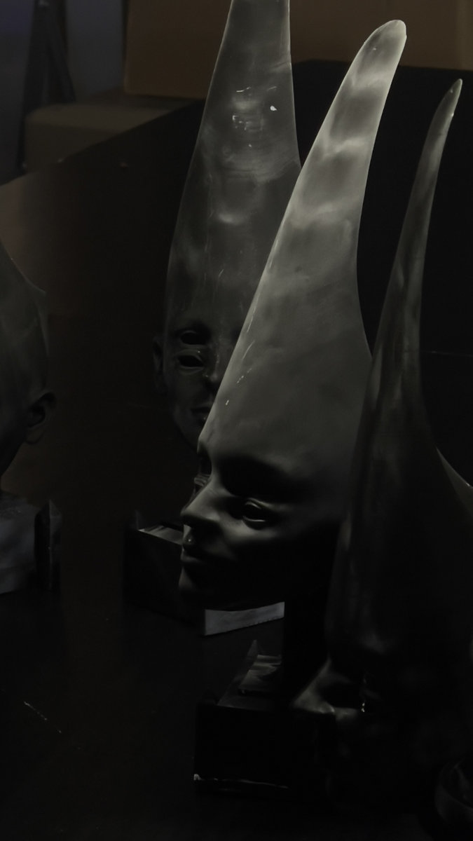 Procession of the thanquinox (waiter) Sculpture (black) | Anklepants ...