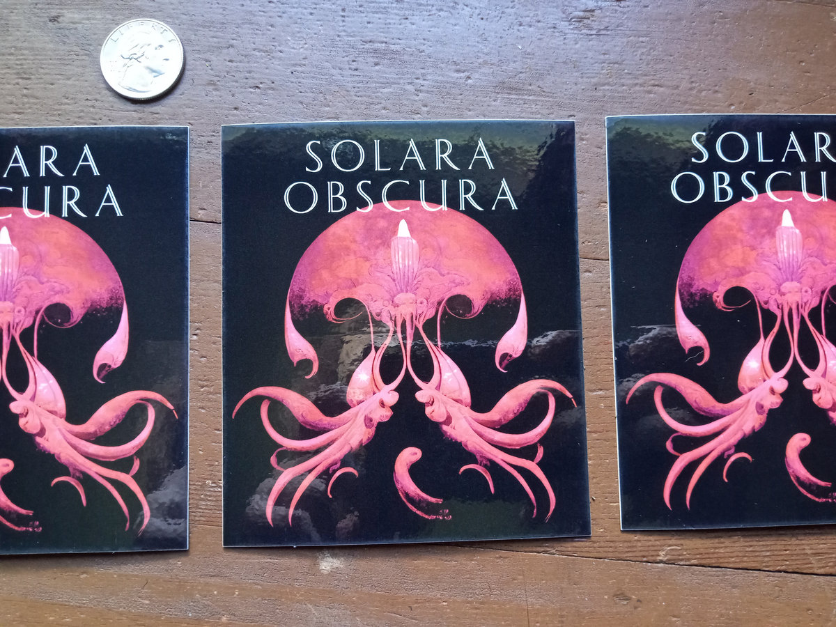 Solara Obscura's Photon-Squid Sticker #1 | Solara Obscura