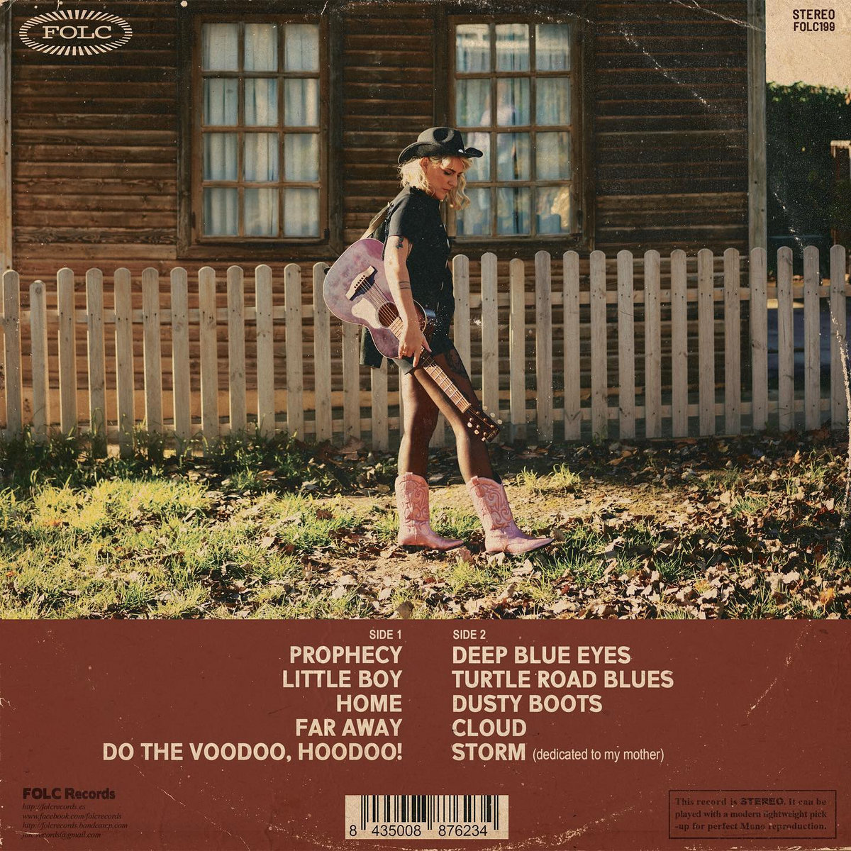 FOLC199 ANGELA HOODOO "Coyote" | FOLC RECORDS