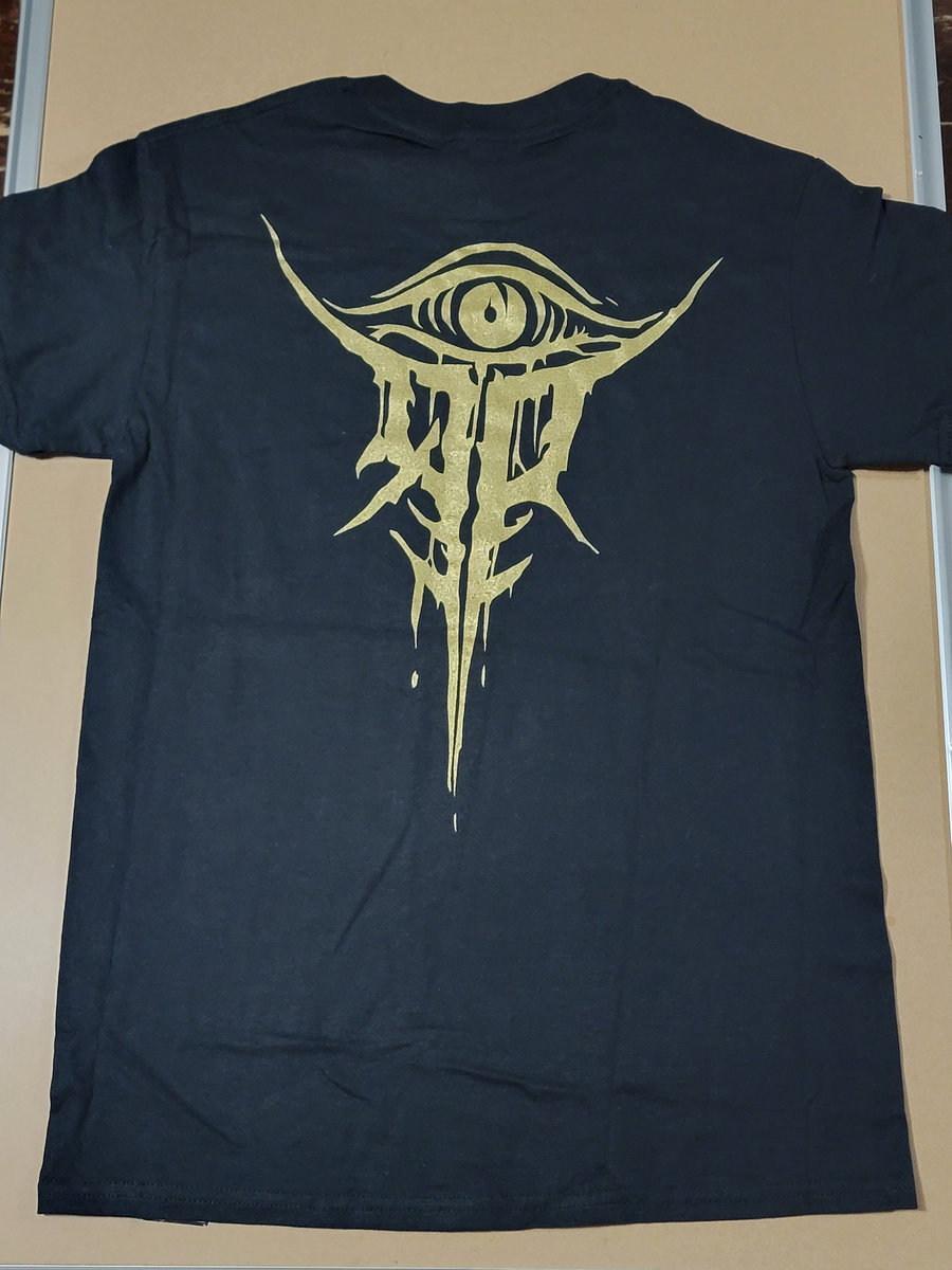 Golden front and back Logo and Sigil | Neqriem