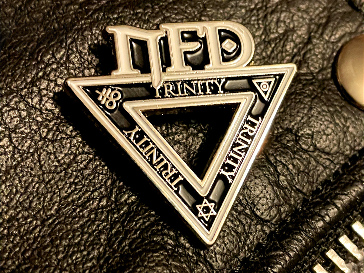 NFD TRINITY - Metal, enamel badge with clasp | NFD
