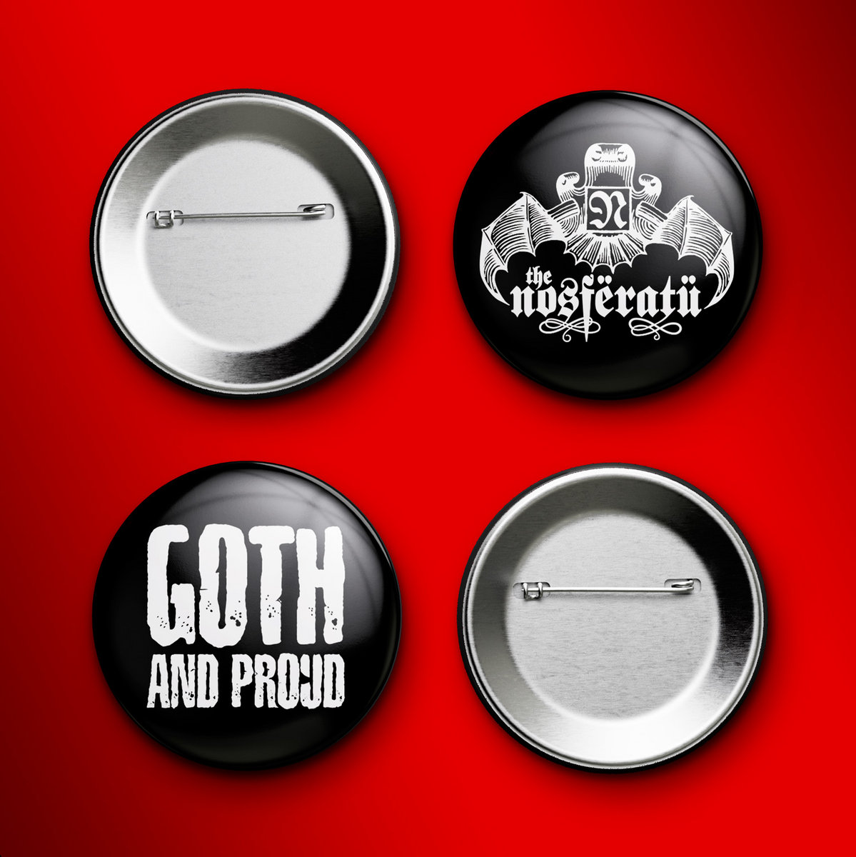 Pin Badge Set | The Nosferatu