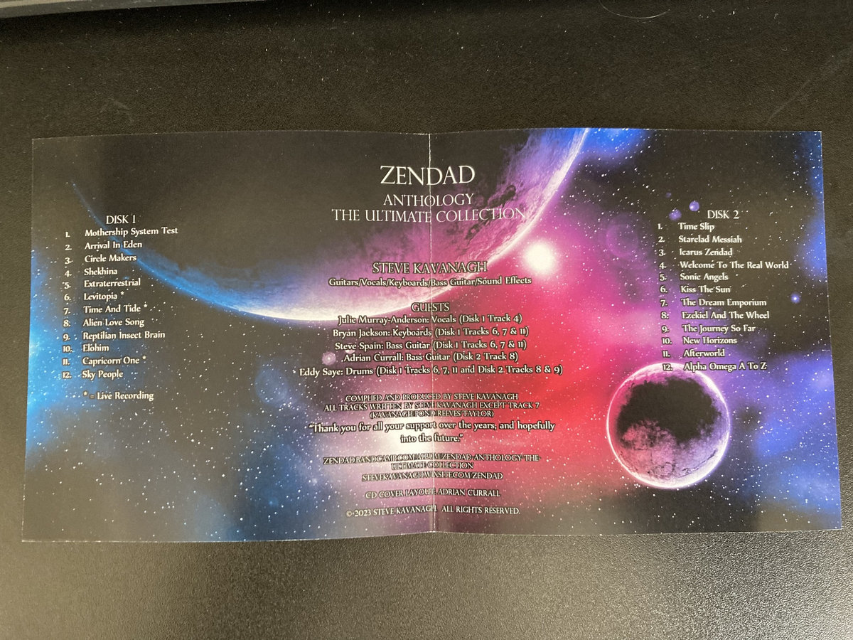 Zendad - Anthology The Ultimate Collection (Pre-Order) | Steve Kavanagh ...