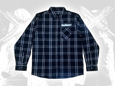 'Crossed Out Of Society' Flannelette Shirt | SUNDOWNER