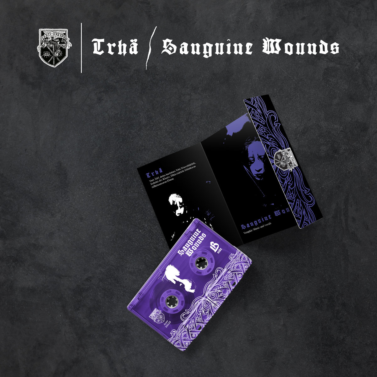 Trhä/Sanguine Wounds (Limited Edition Pro-Tape) | Canti Eretici