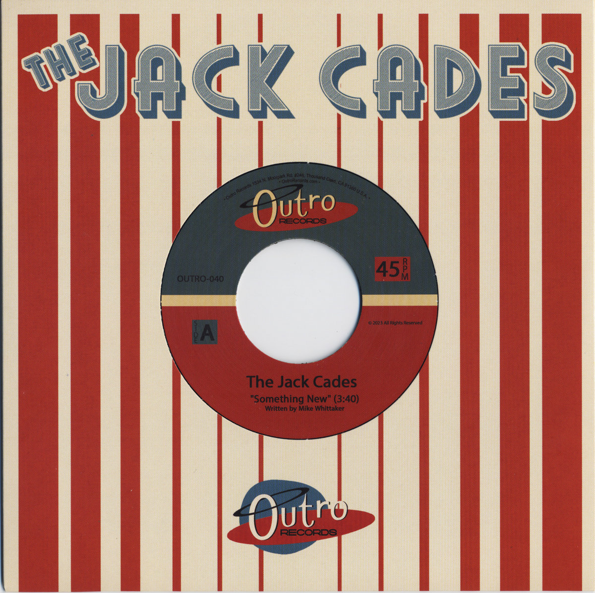 Something New b/w Chasing You | THE JACK CADES | State Records
