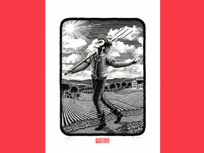 'Past, Present, Future' - 250gsm A4 - Risograph Print | Moonshake Design