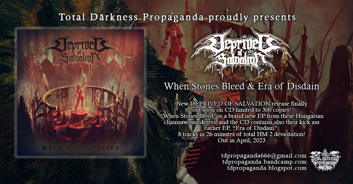 When Stones Bleed & Era of Disdain | Deprived of Salvation | Total ...