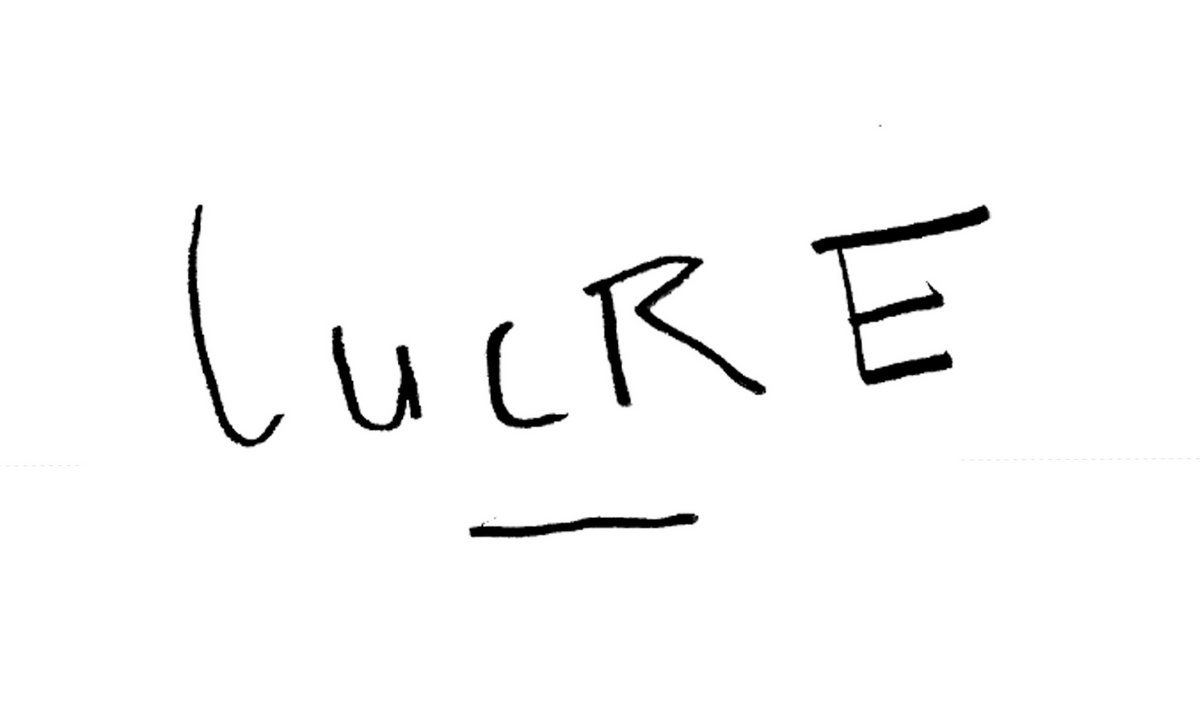 Lucre | Lucre