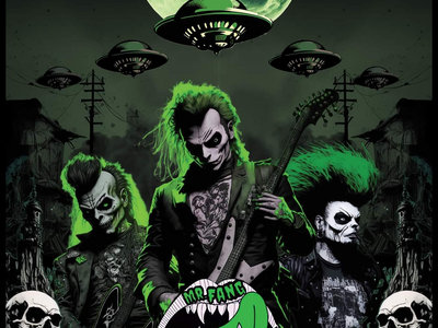 Mr. Fang and the Dark Tones "Green Woman From Outer Space" Poster | Mr ...