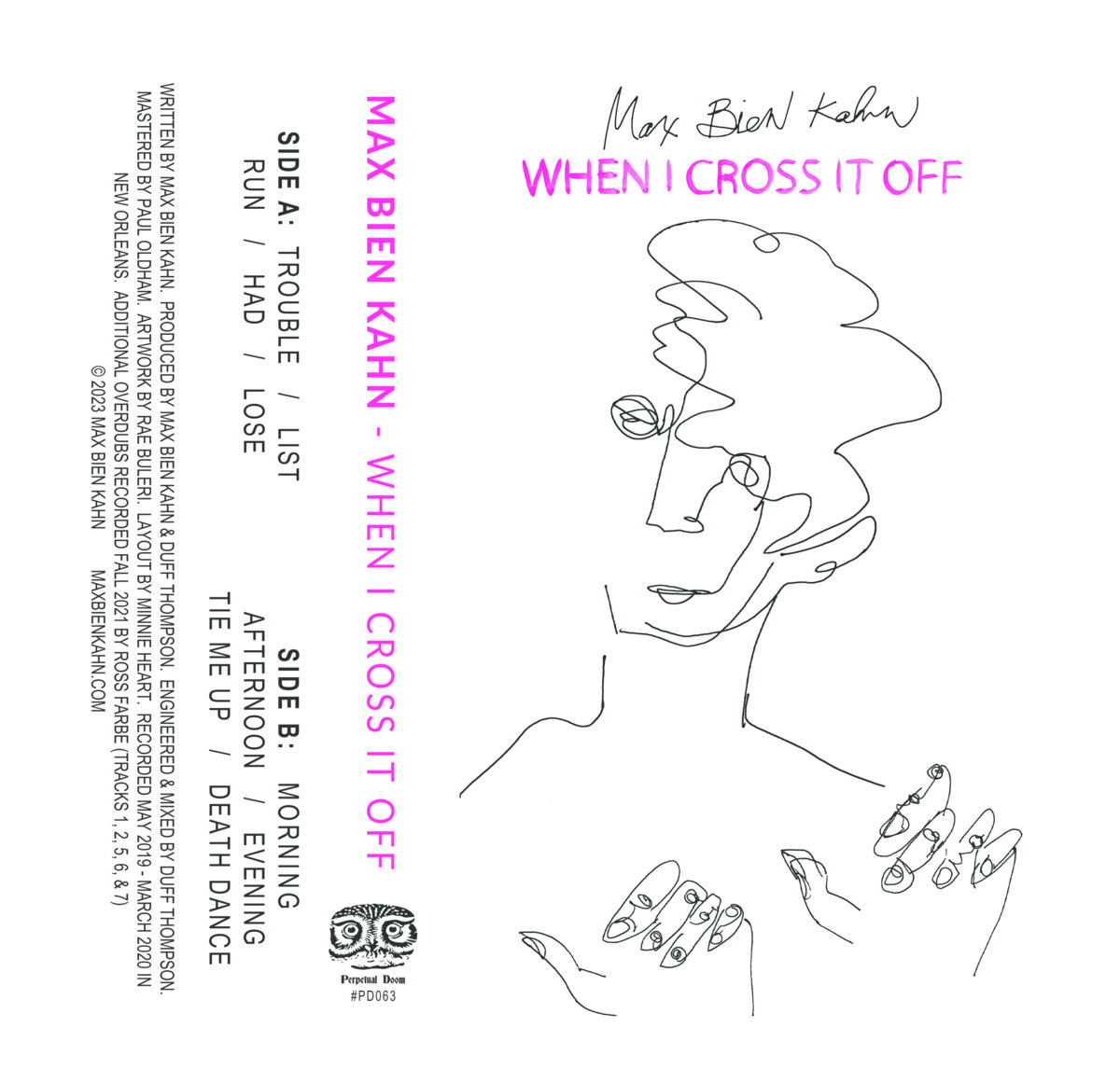 When I Cross It Off | Max Bien Kahn