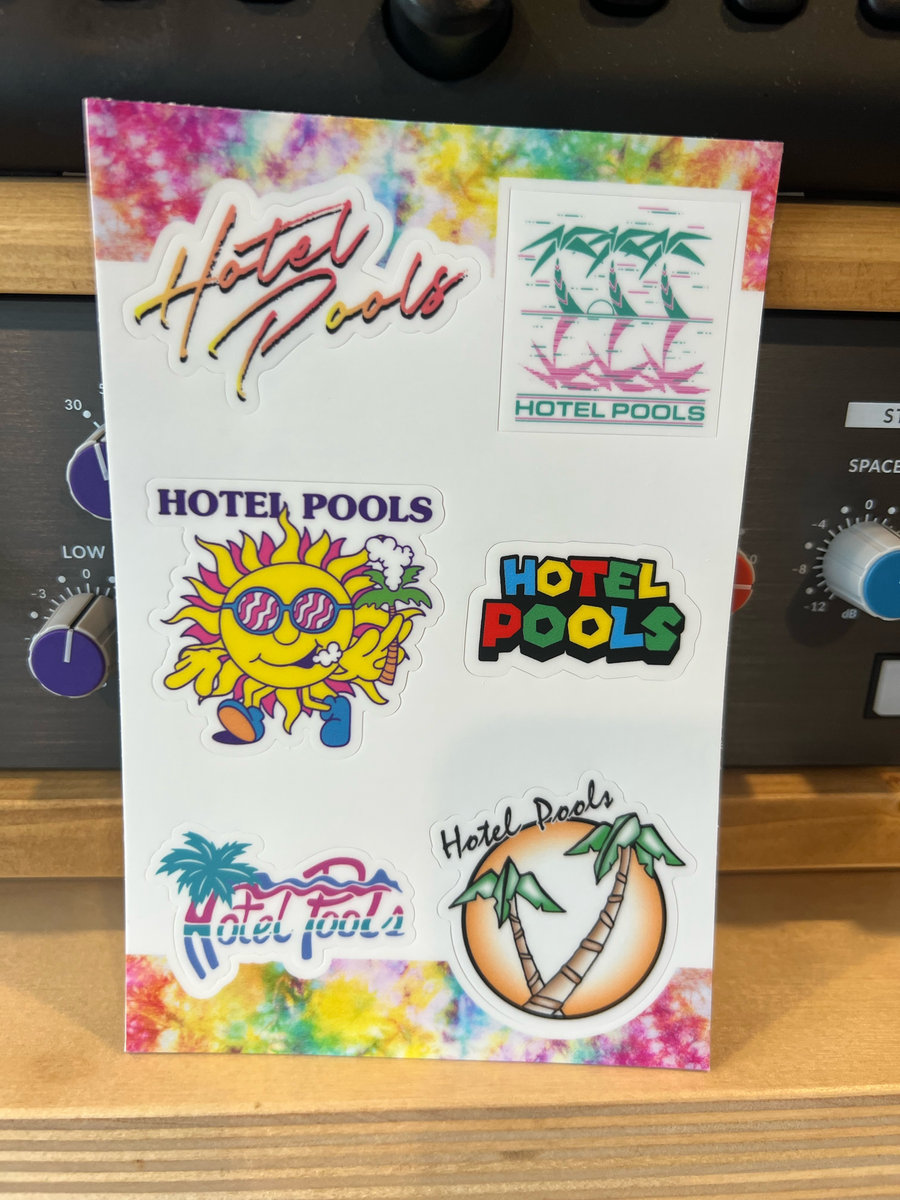 HP Sticker Sheet (Super Edition) | Hotel Pools