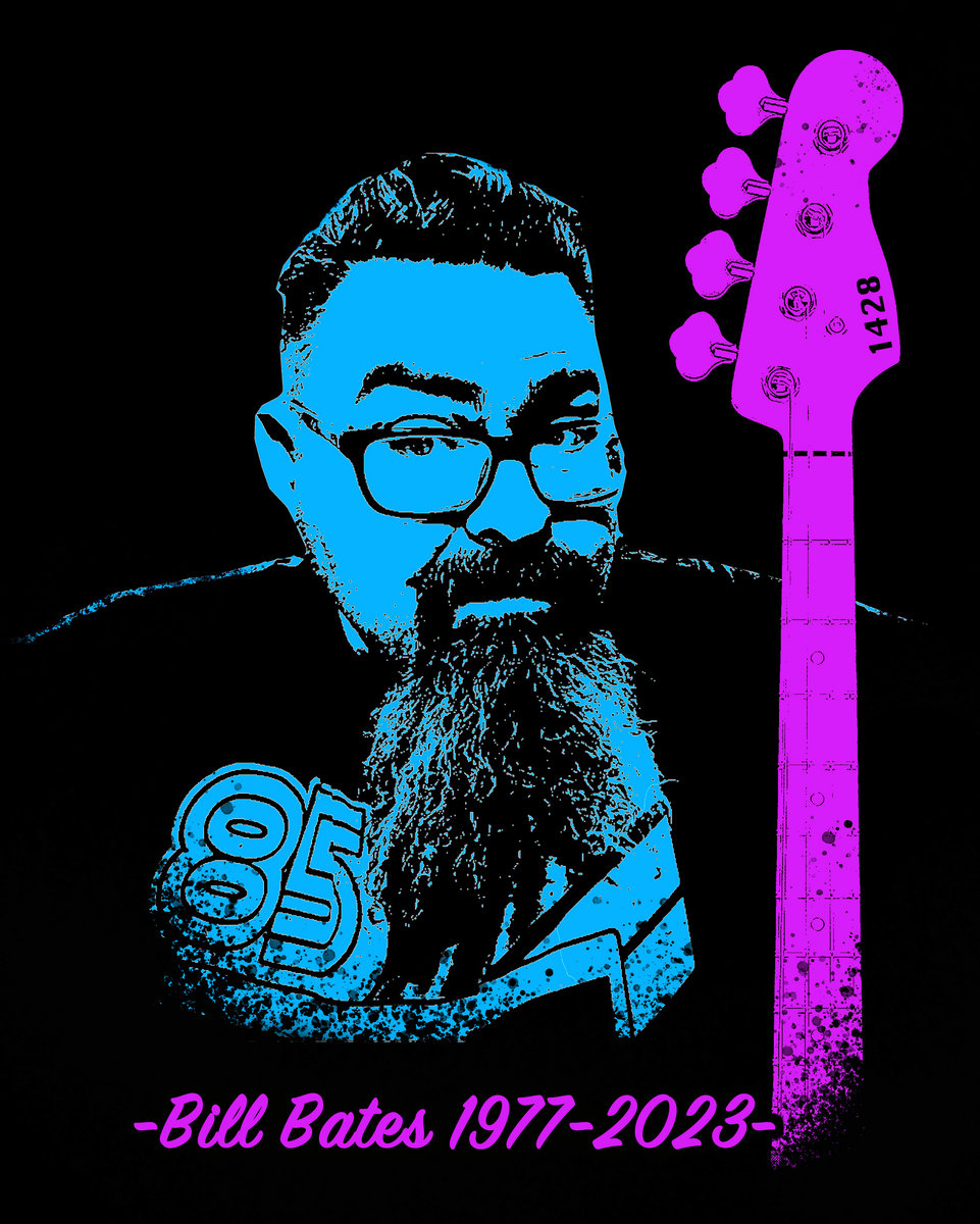 Bill Bates Memorial Shirt SOLD OUT | Lawnmowerjetpack Records